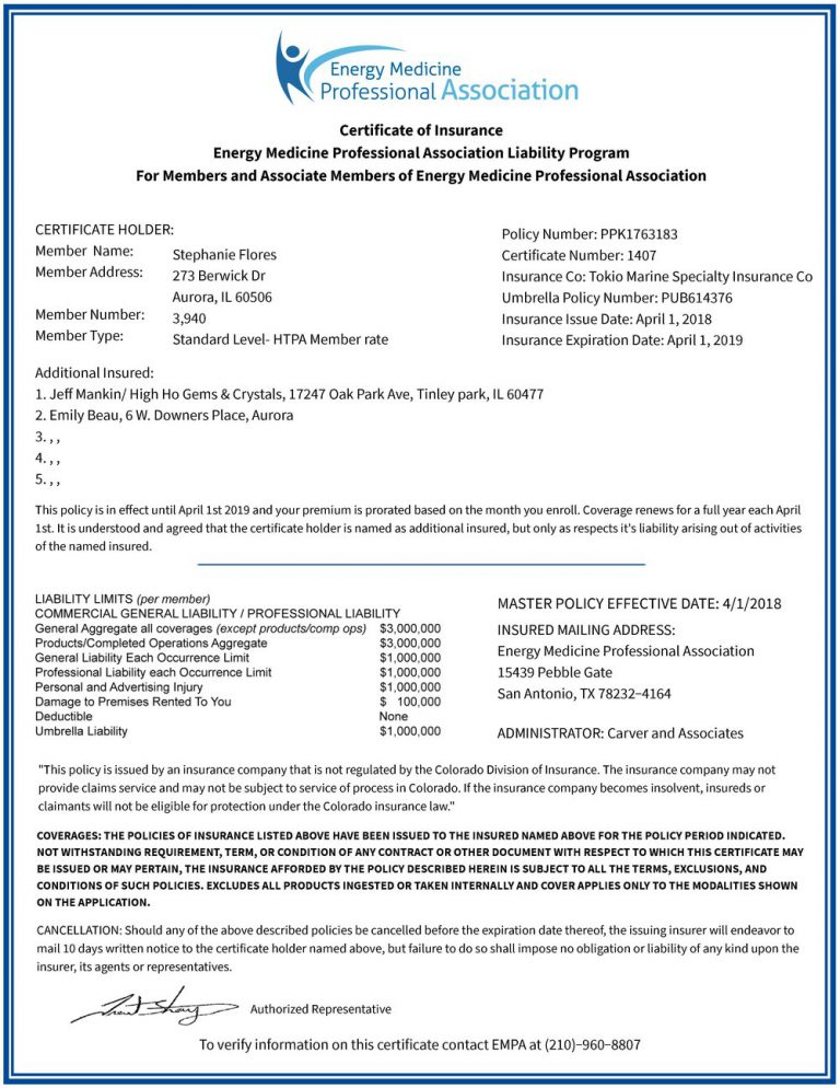 Insurance Certificate Everything You Should Know GetInsurance