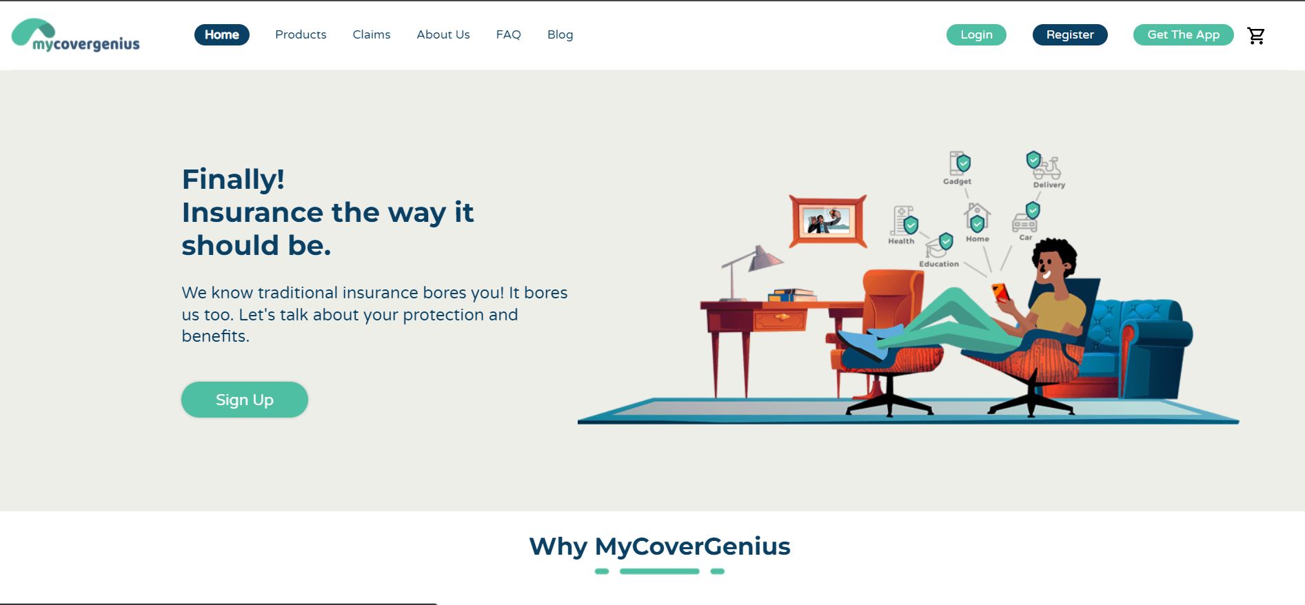 MyCoverGenius | Getinsurance
